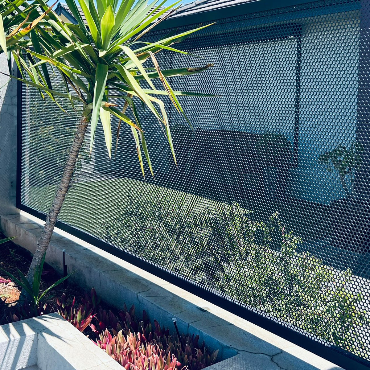 Perforated Pool Panel 2.4 Meter KIT – UFENCEIT