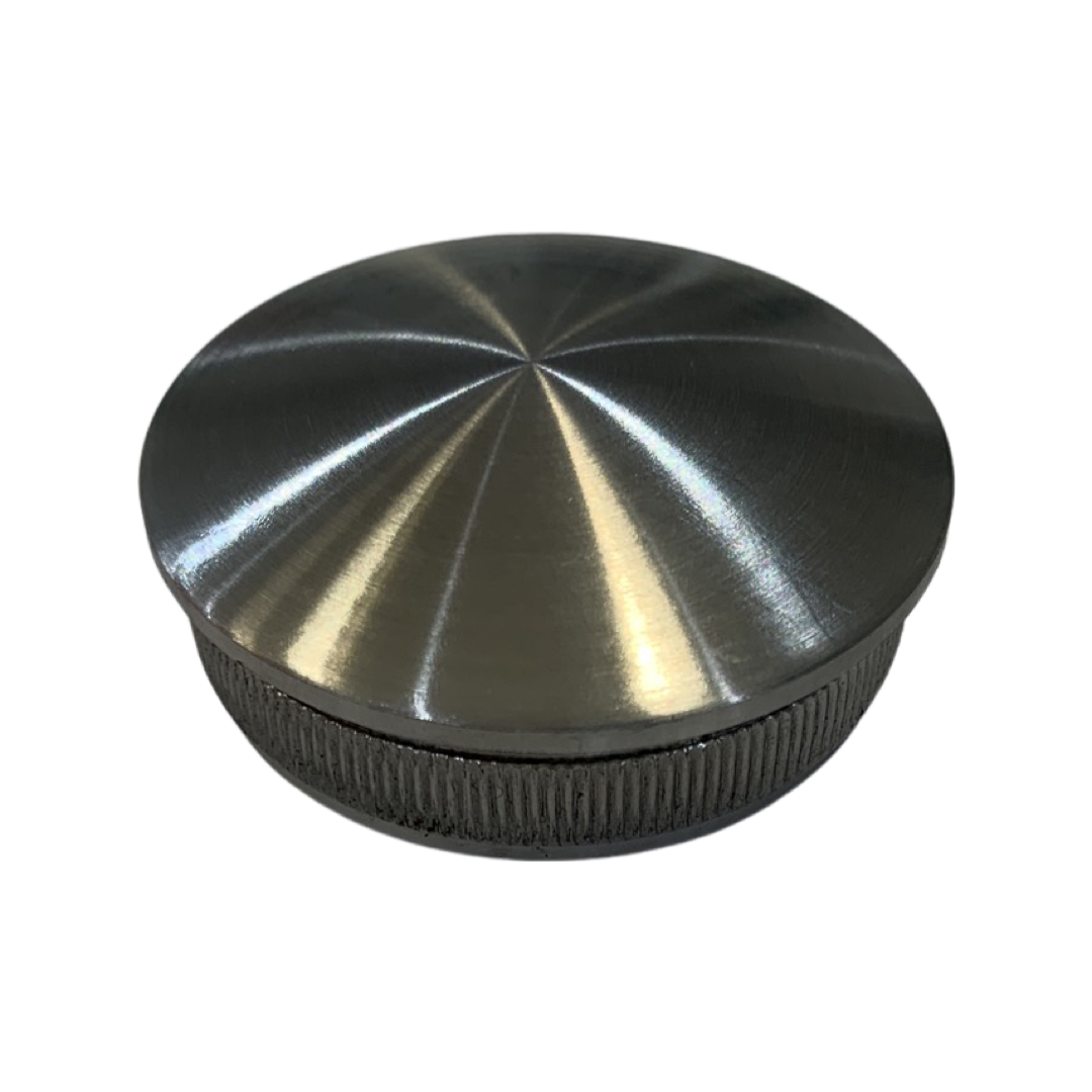 Round push in end cap G316 Stainless Steel – UFENCEIT